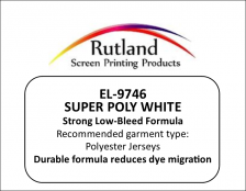 Low-Bleed Super Poly White